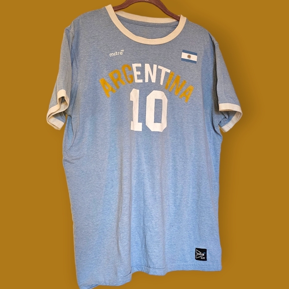 Mitre | Shirts | Mitre Argentina Tshirt Size Medium | Poshmark